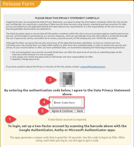 Two Factor Registration (MEFIRS)